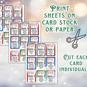 Christmas 5 Second Game, Printable Christmas Game, Christmas Party Game ...