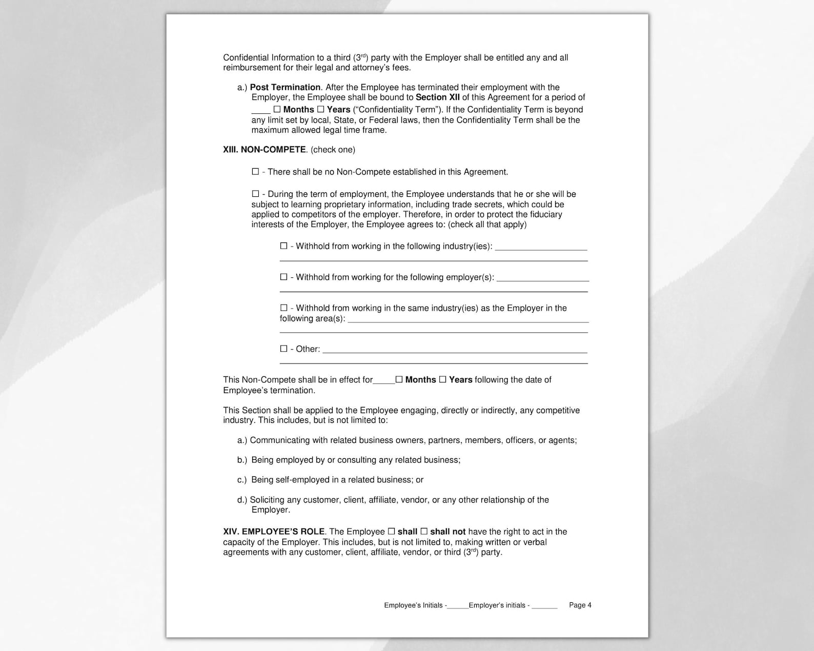 Employment Contract, Employment Contract Agreement, Employment Service ...