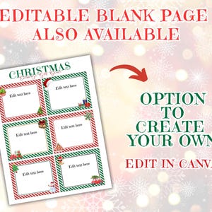 Christmas Gift Exchange Game, Printable Christmas Game, White Elephant ...