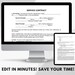 Service Contract Templates, Service Contract Form, Service Contract ...