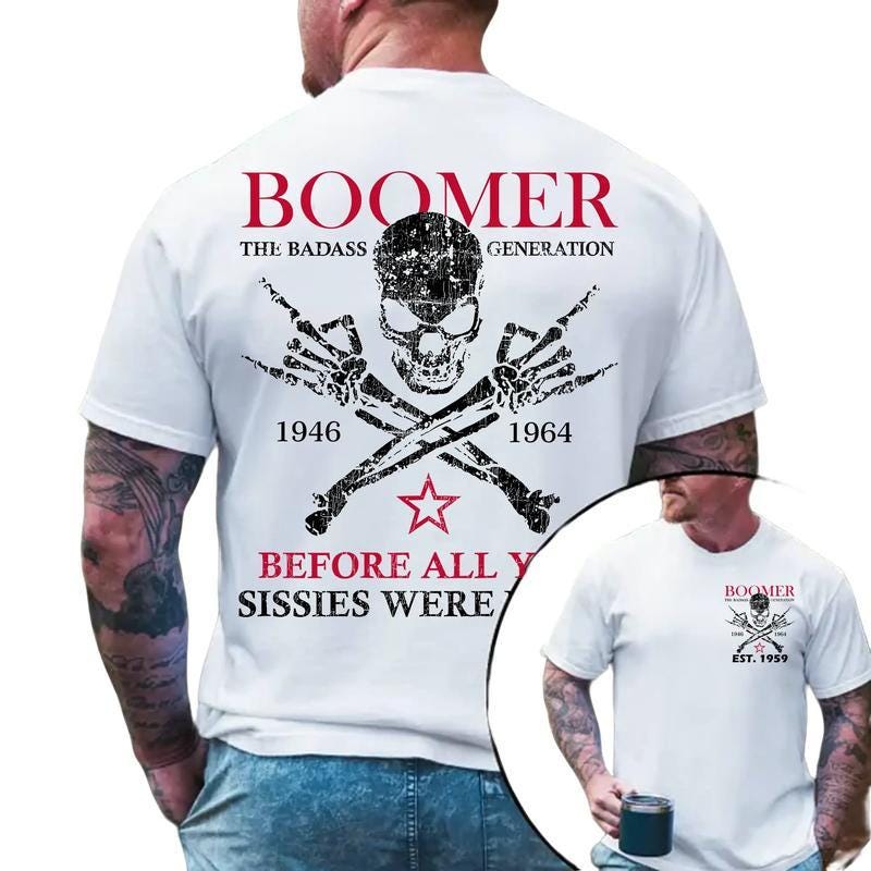 Boomer T Shirt - Etsy