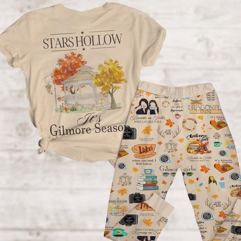 Gilmore Girl Pajamas - Etsy