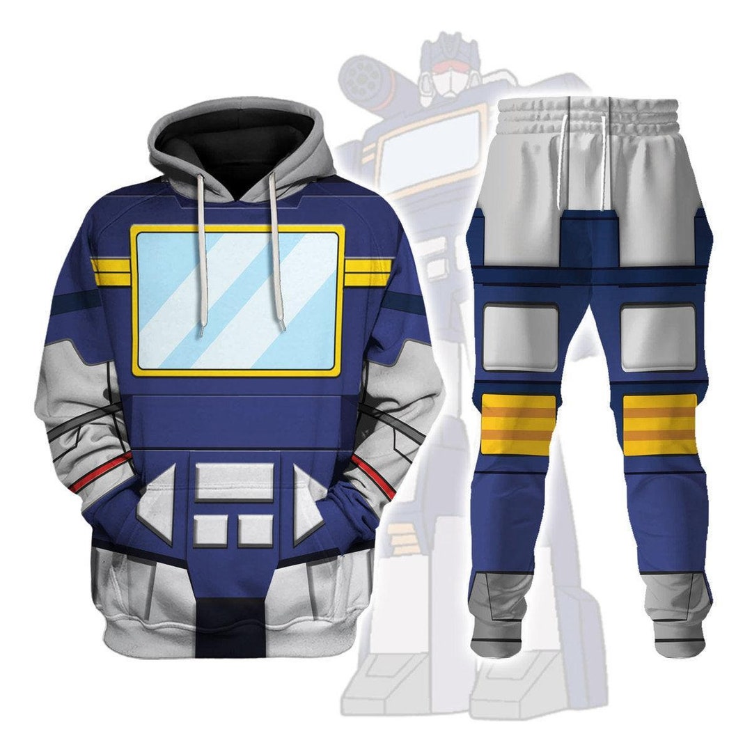 Optimus Prime Soundwave Costume Cosplay 3D Hoodie Jogger, Transformer ...