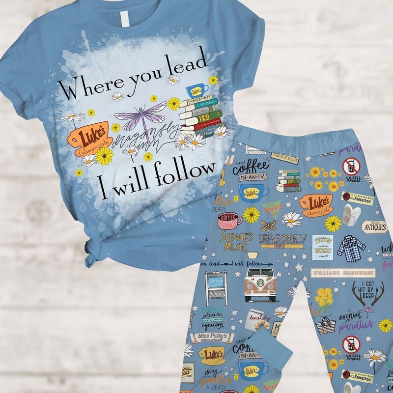 Gilmore Girl Pajamas - Etsy