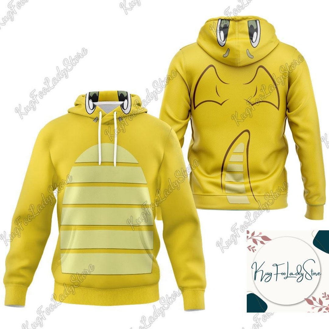 Halloween Pokemon Dragonite Costume Hoodie, Pokemon Dragonite Costume T ...