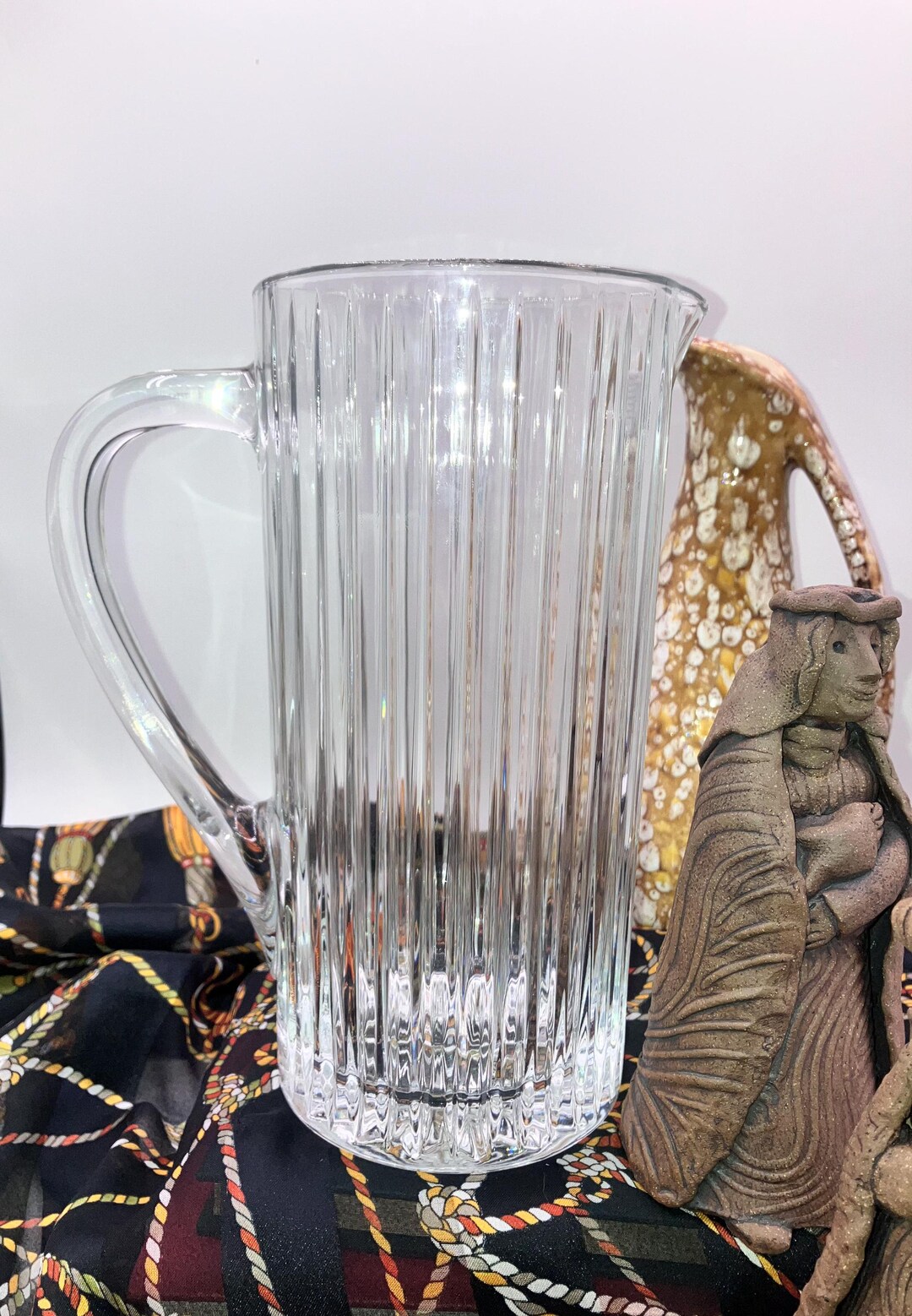 Vintage RCR Royal Crystal Rock Rare Solaris Pattern Straight Sided ...