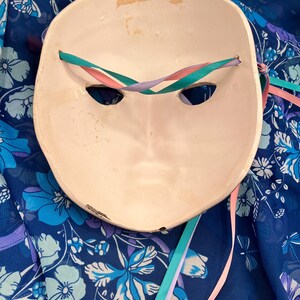 1980's About Face Wall Hanging Mask Hand Painted - Etsy