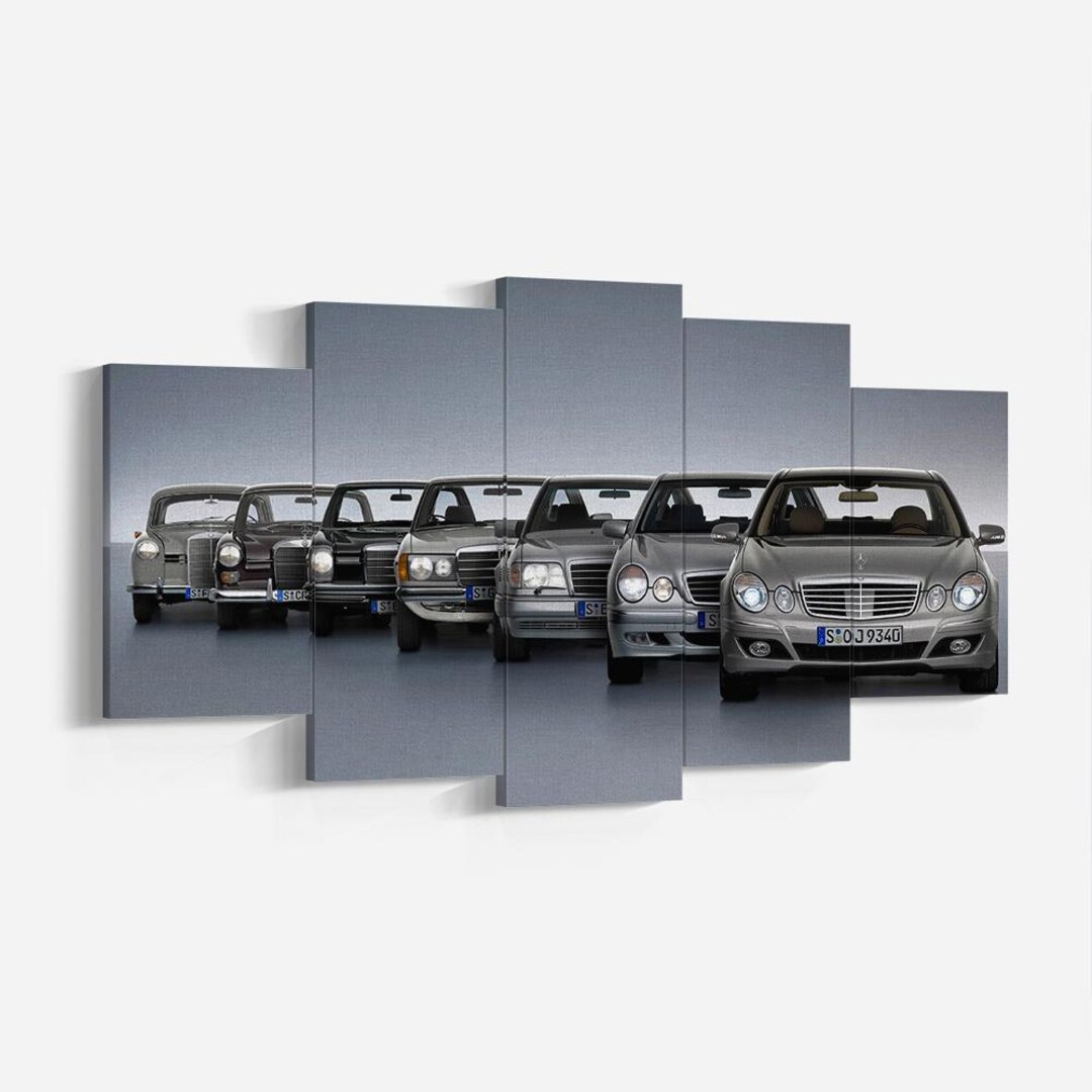 Mercedes Benz E Series Wall Art, Car Lovers Gift Poster, Mercedes Benz ...