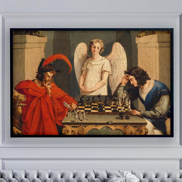 Checkmate Painting - Etsy