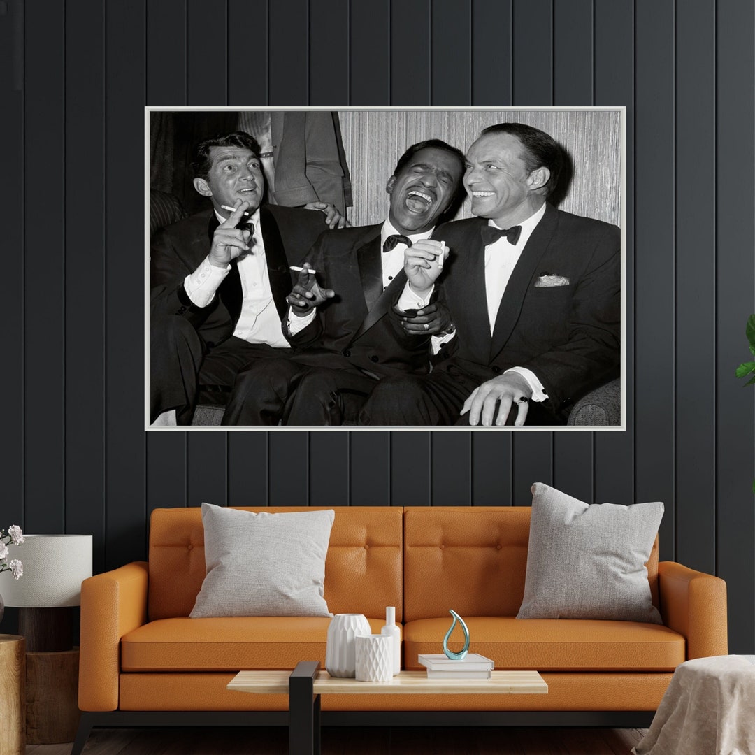 The Rat Pack Poster, Dean Martin Art, Sammy Davis Jr and Frank Sinatra ...