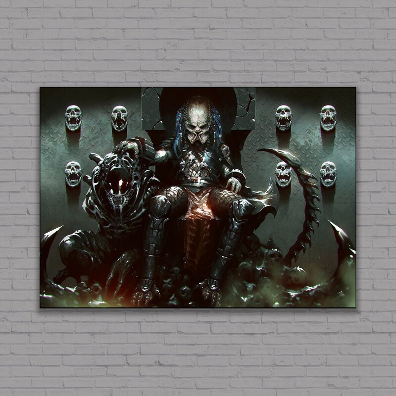 Alien Wall Art - Etsy