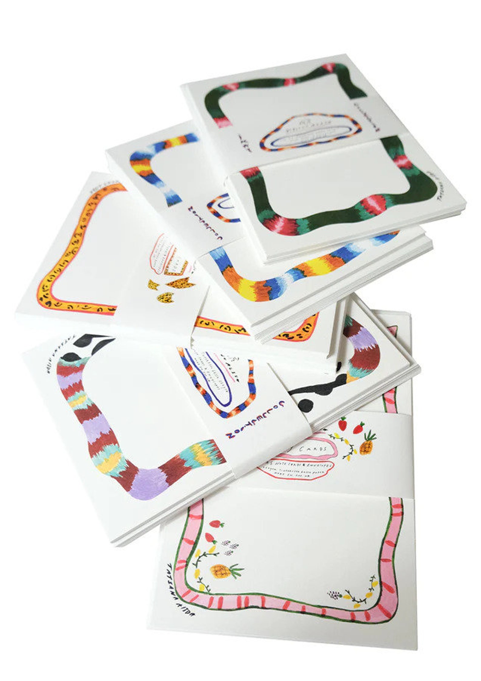 Cute Stationary Small Note Cards With Envelopes, Thankyou Cards, Unique ...