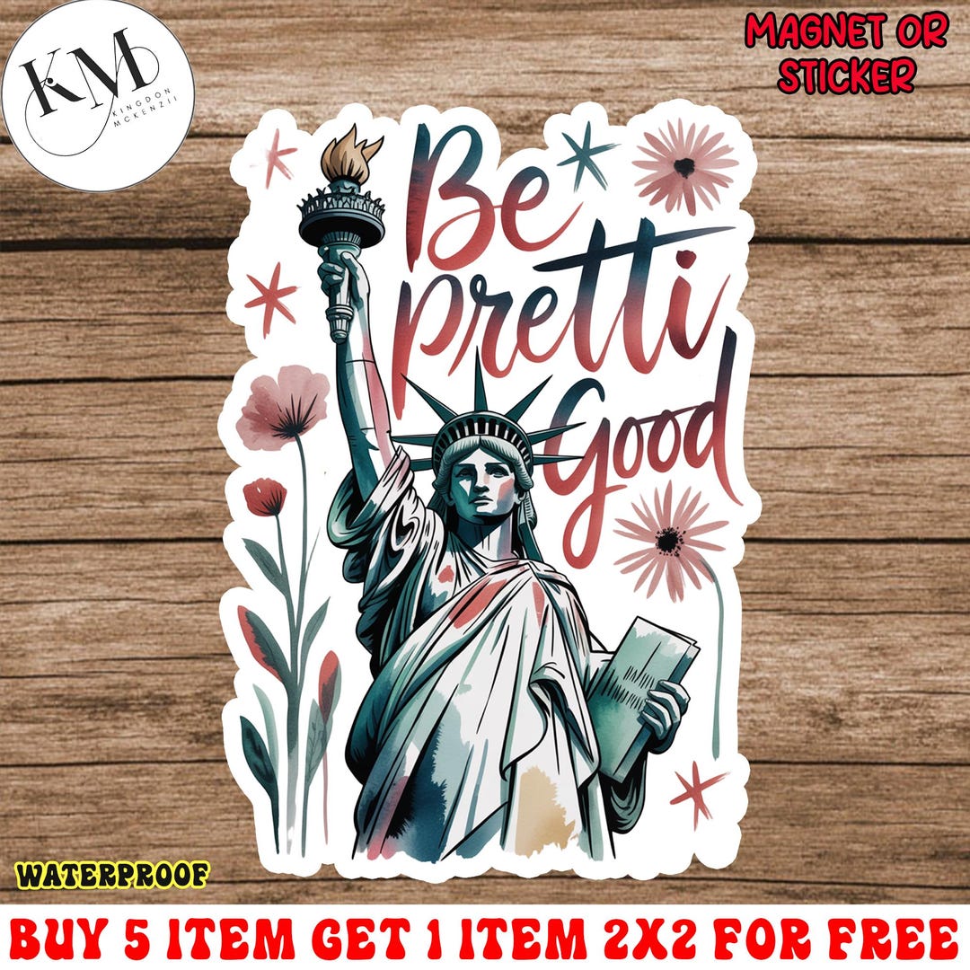Be Pretty Good Alex Pretti Sticker/car Magnet, Political Protest Decal ...