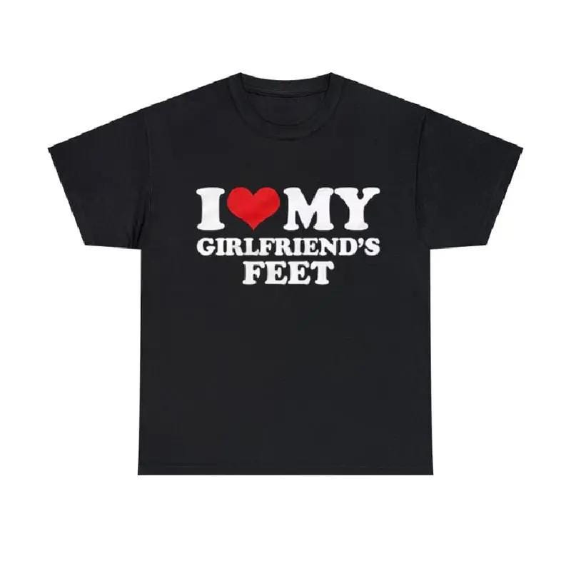 I Love Feet Tee - Etsy