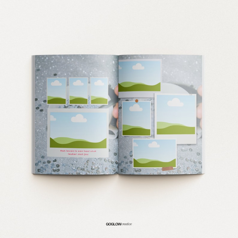 Aanpasbaare Canva tamplate, 21 Diner Boek, Verjaardagboek, Canva ...
