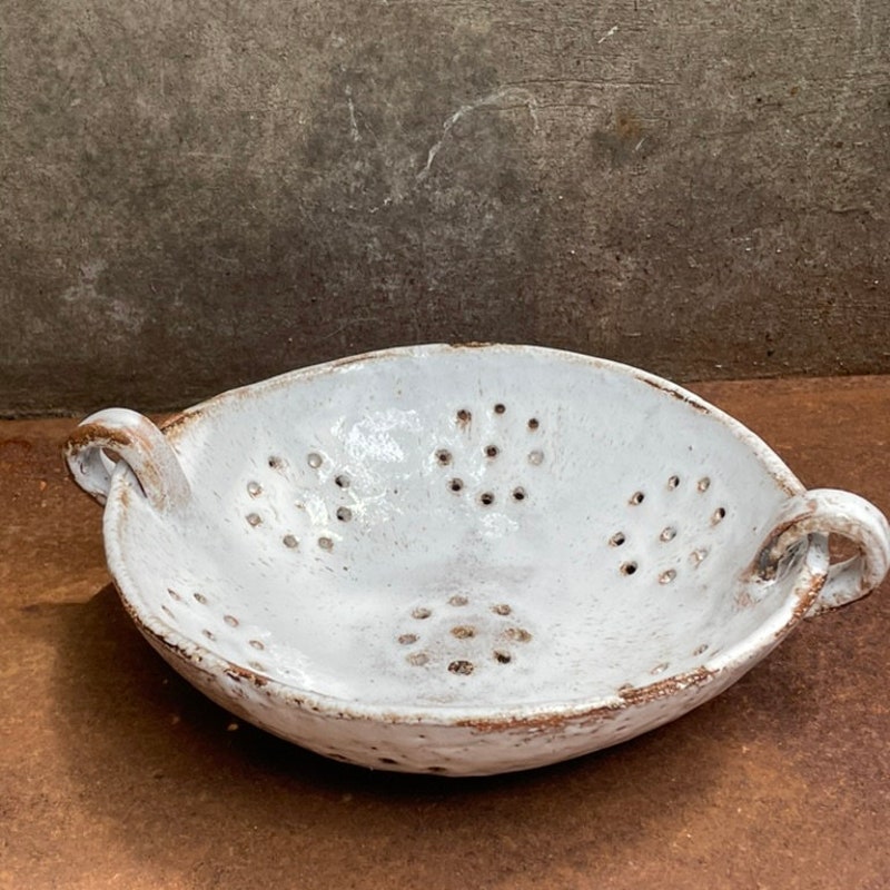 Ceramic Colander - Etsy