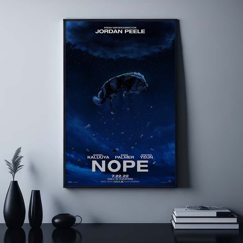 Nope Movie Poster Home Decor Print Painting Wall Decoration Unframed ...