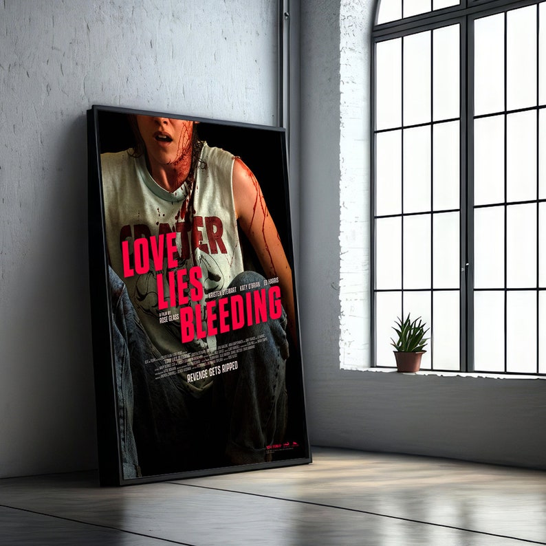Love Lies Bleeding Movie Poster Home Decor Print Painting Wall ...