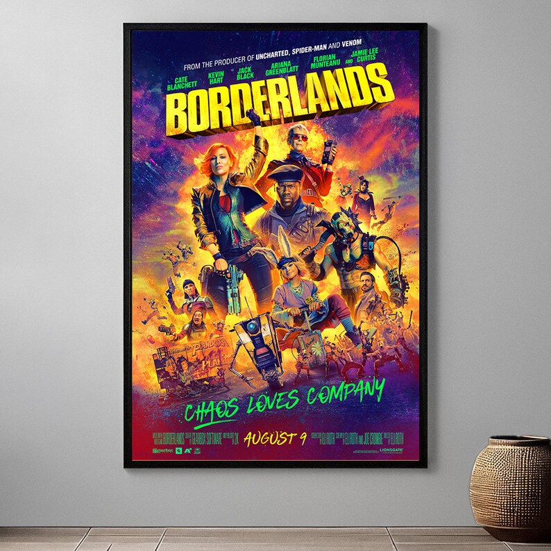 Borderlands Movie Poster Home Decor Print Painting Wall Decoration ...