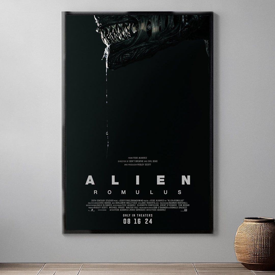 Alien Romulus Movie Poster Home Decor Print Painting Wall Decoration ...