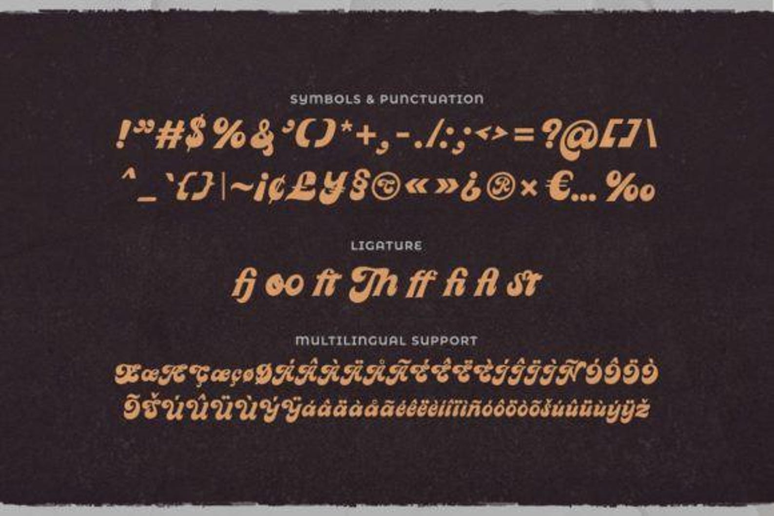 East Garage Font, Retro Font, Groovy Font, Chunky Font, Vintage Font ...