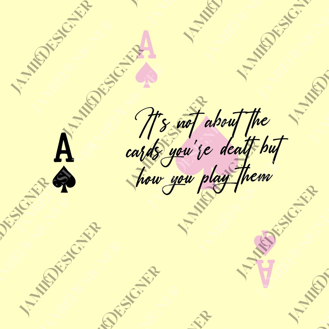 Ace of Spades Png, Inspiring Quote Png, Inspirational Quotes Png ...