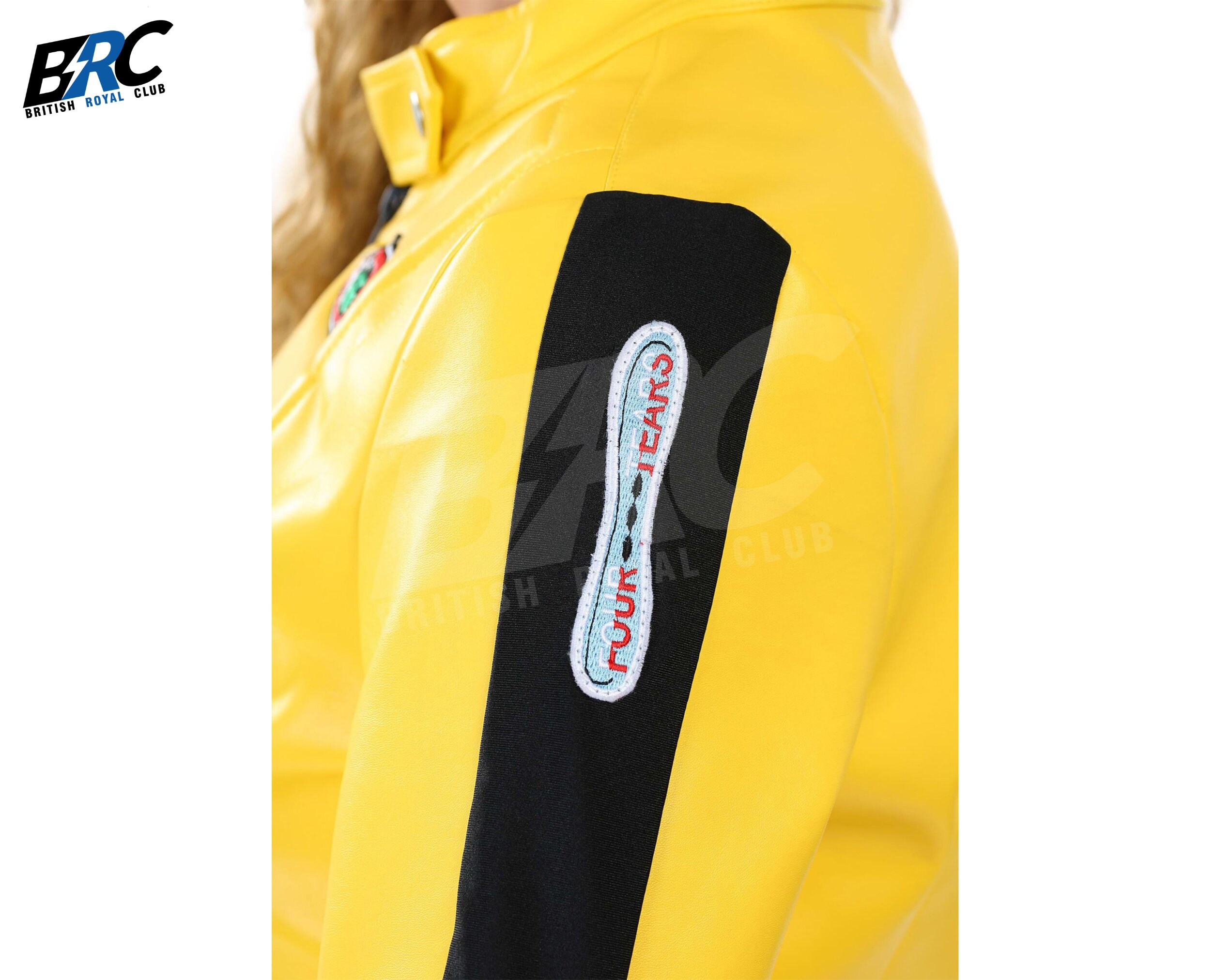 Kill Bill Volume 1 the Bride Yellow Leather Suit Beatrix Kiddo Uma ...