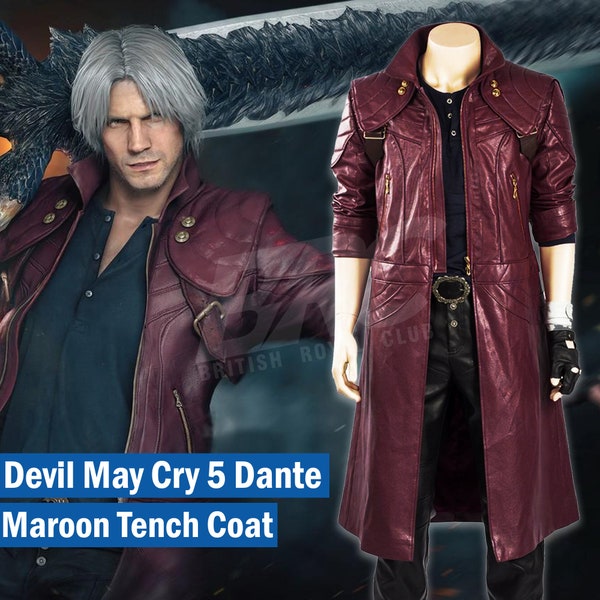 Dante Devil May Cry Coat Jacket - Etsy