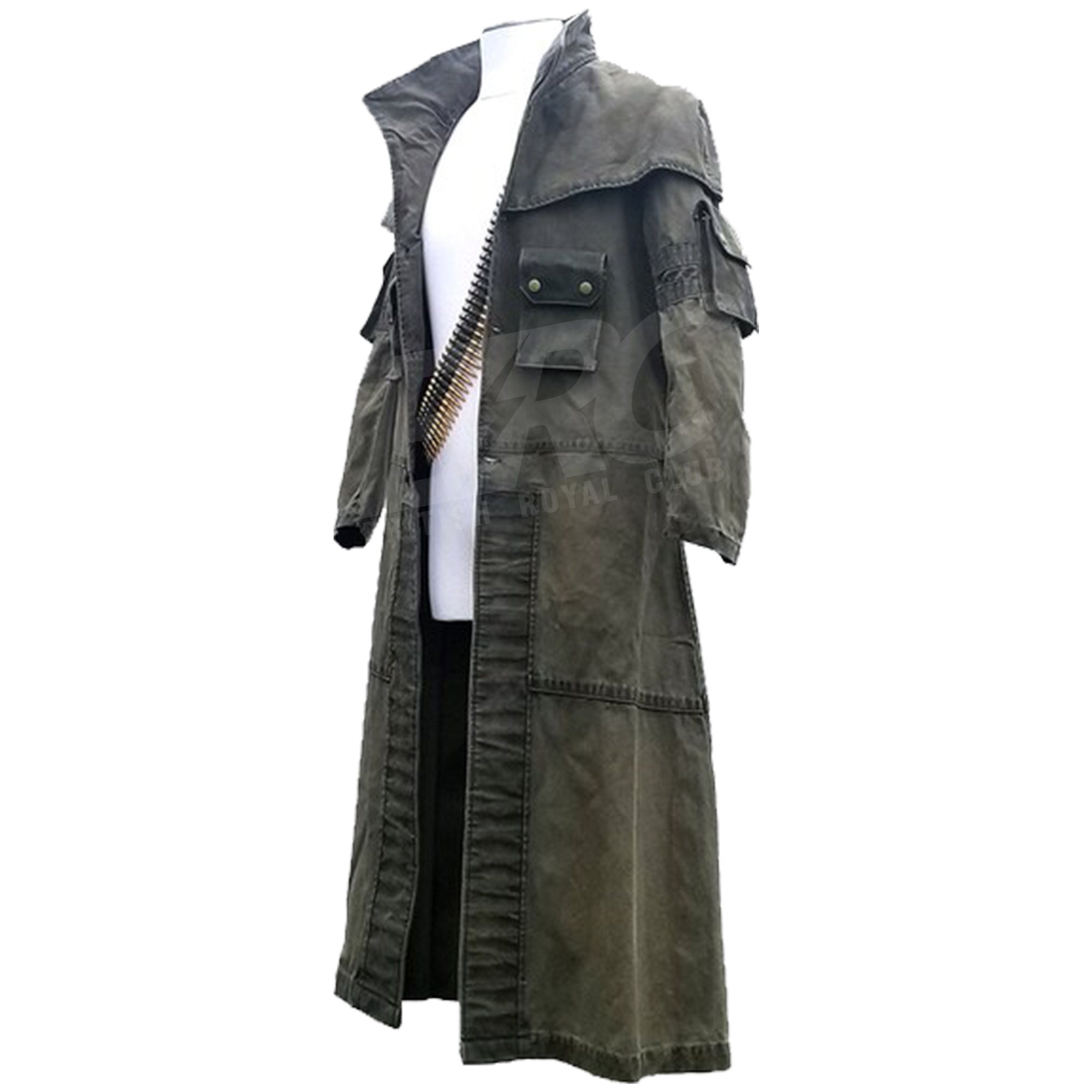 NCR Veteran Ranger Duster Long Coat Handcrafted Canvas Trench Coat - Etsy