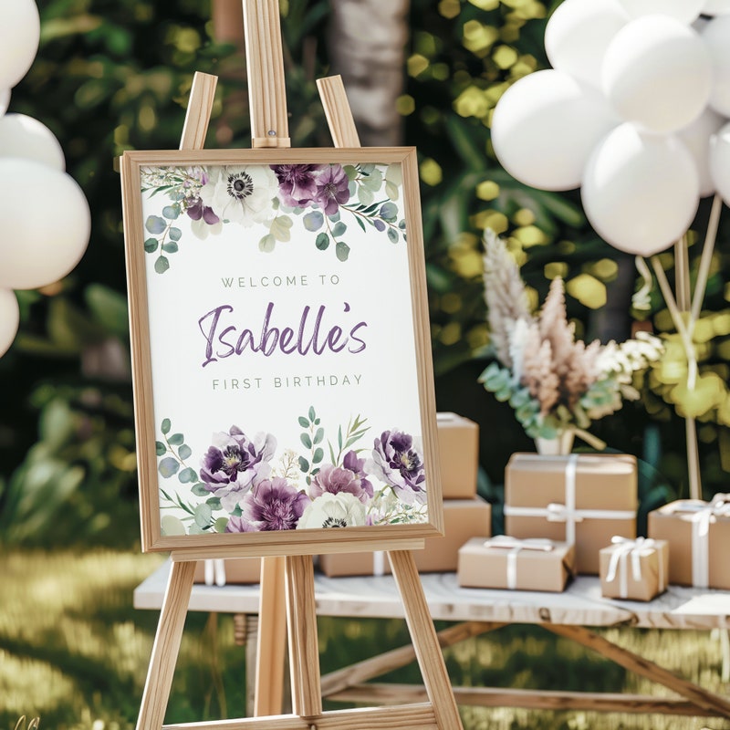 Kids Birthday Sign - Etsy