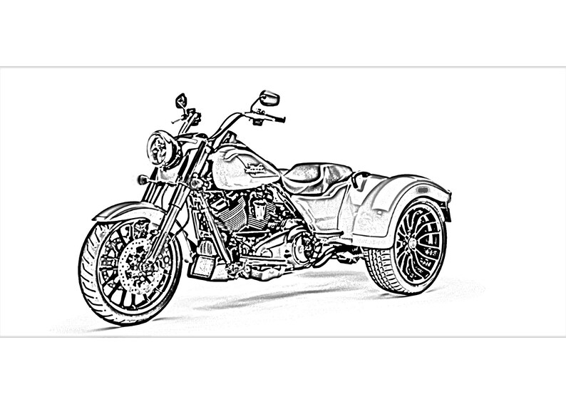 Freewheeler Trike Sketch - Etsy