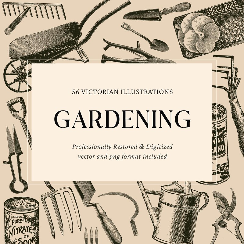 Antique Garden Tools - Etsy