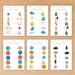 40 Matching Worksheets, Preschool Matching Activity for Kids, Printable ...