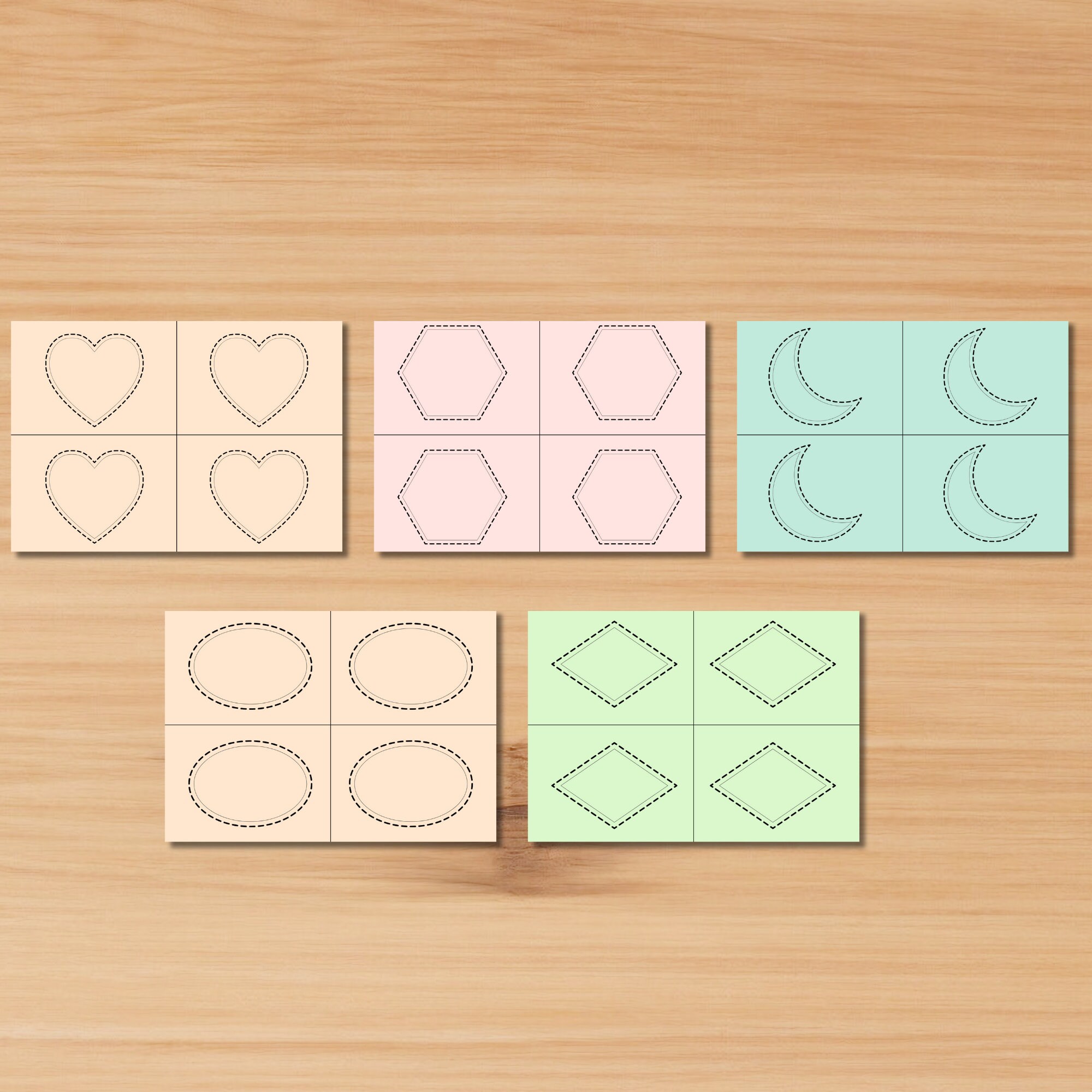 Preschool Cutting Practice Worksheets, Montessori Scissor Practice ...