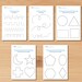 Preschool Tracing Lines and Coloring Shape Pages, Preschool Worksheets ...