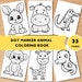 40 Matching Worksheets, Preschool Matching Activity for Kids, Printable ...