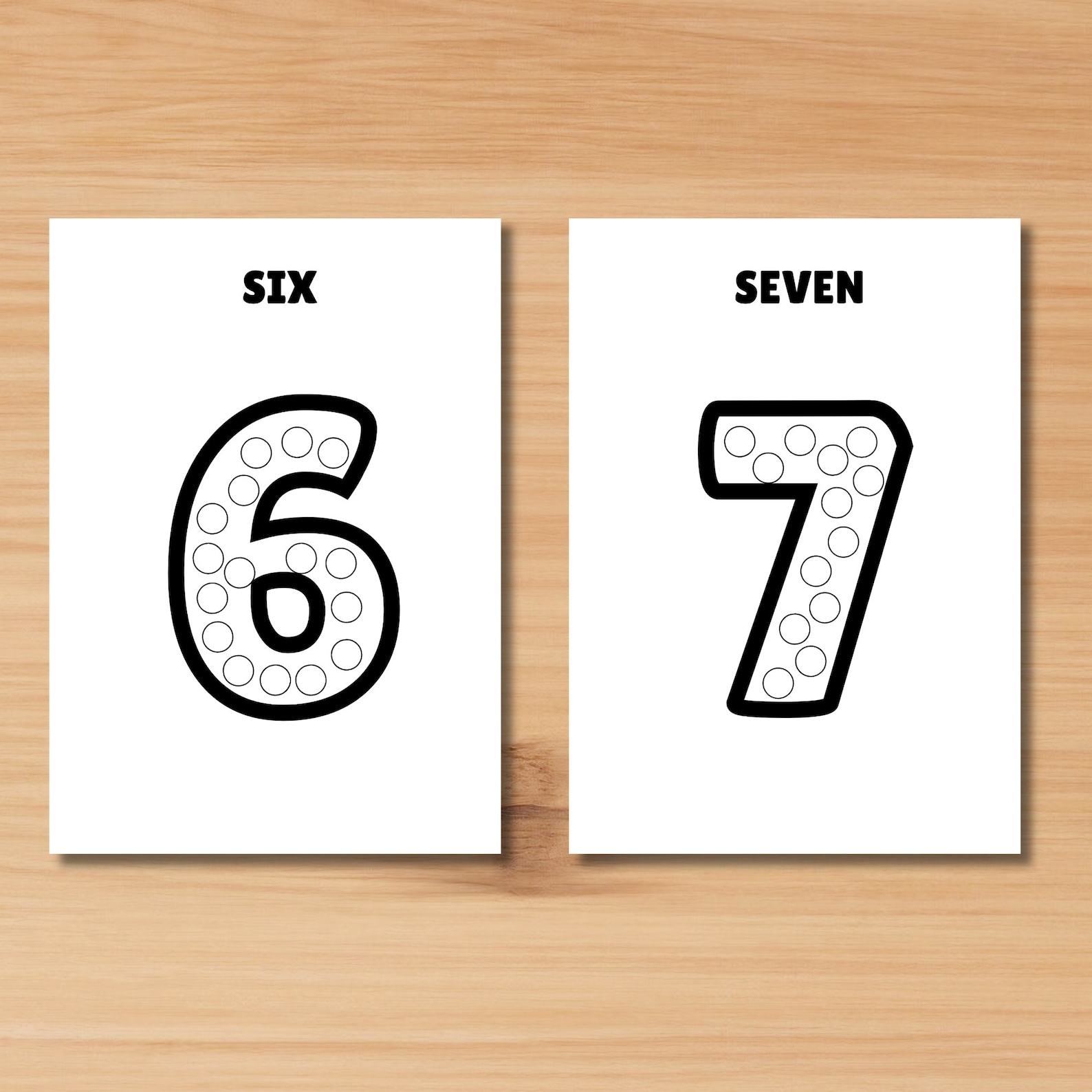 Numbers Dot Marker Coloring Book, Preschool Math Activity Pages, Do a ...