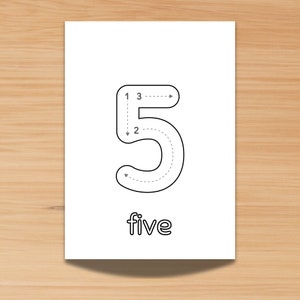 0 to 10 Numbers Tracing Worksheets, Number Tracing, Handwriting Letters ...