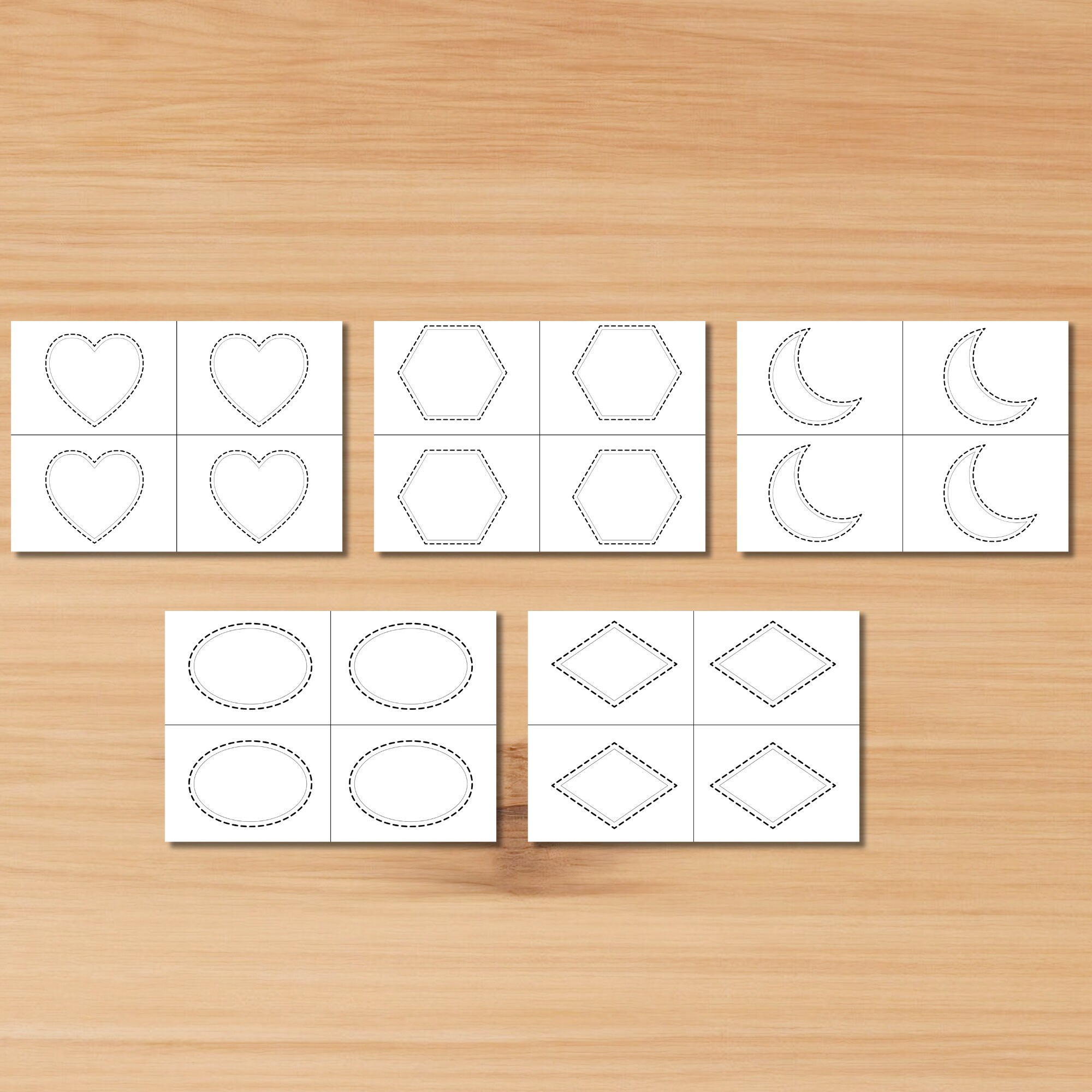 Preschool Cutting Practice Worksheets, Montessori Scissor Practice ...
