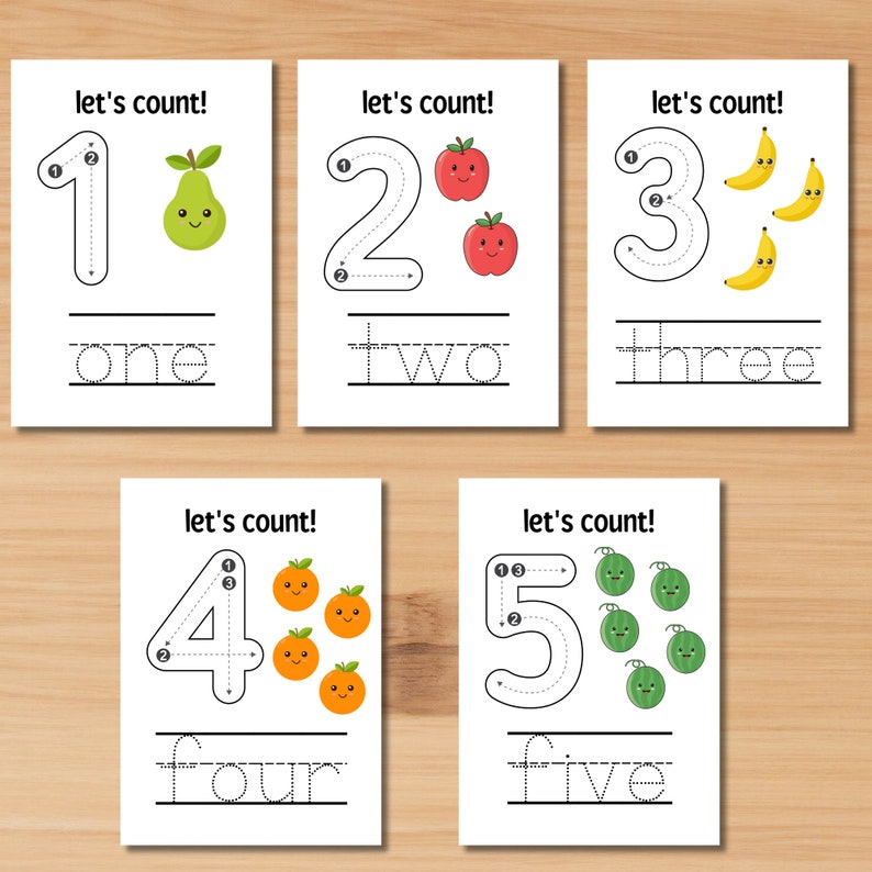 Preschool Number Tracing Line Worksheets, Pre-k Math Worksheets, Learn ...