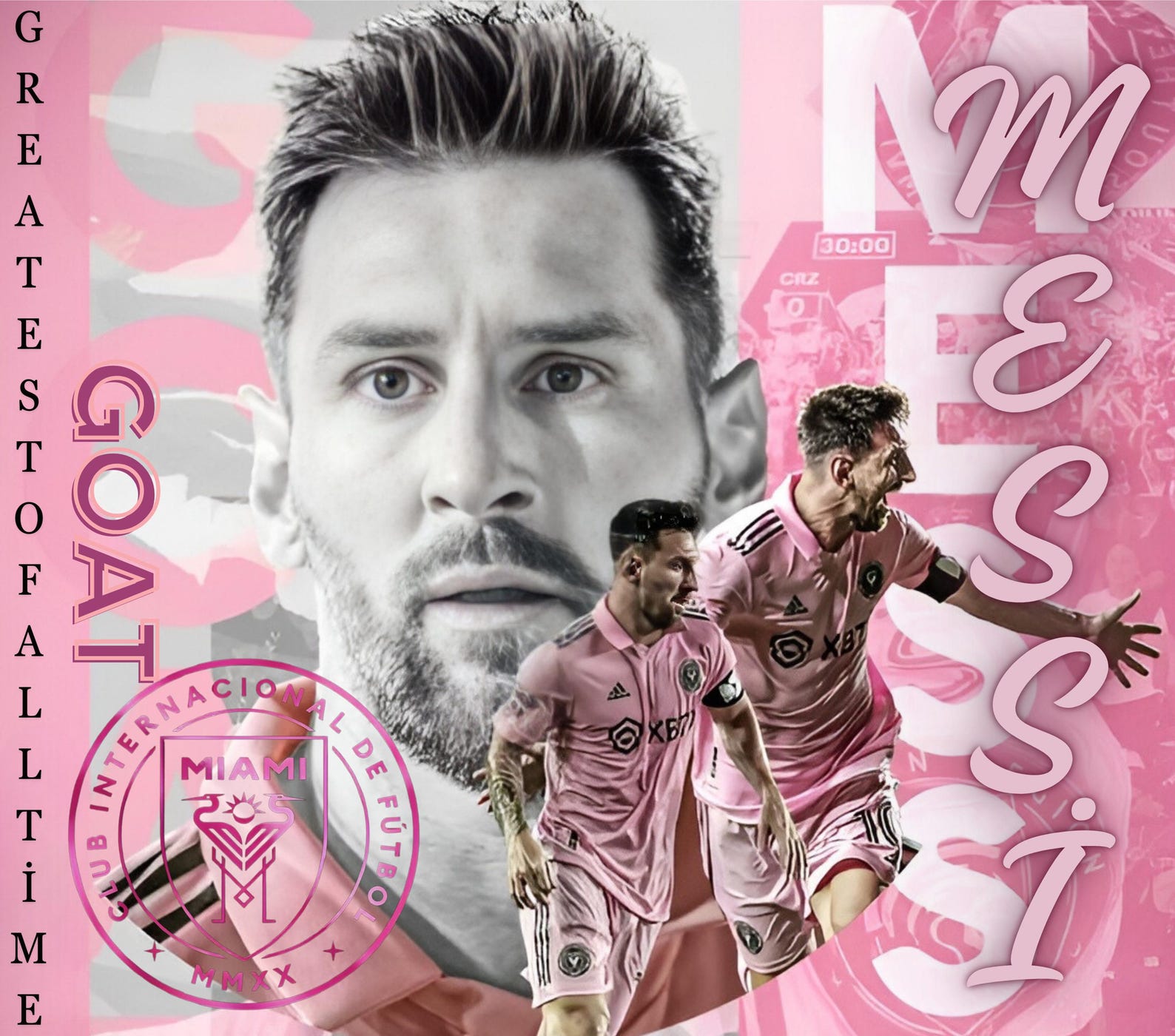 Leo Messi ,straight Skinny Tumbler Wrap 20 Oz & 30 Oz Sublimation Wrap ...