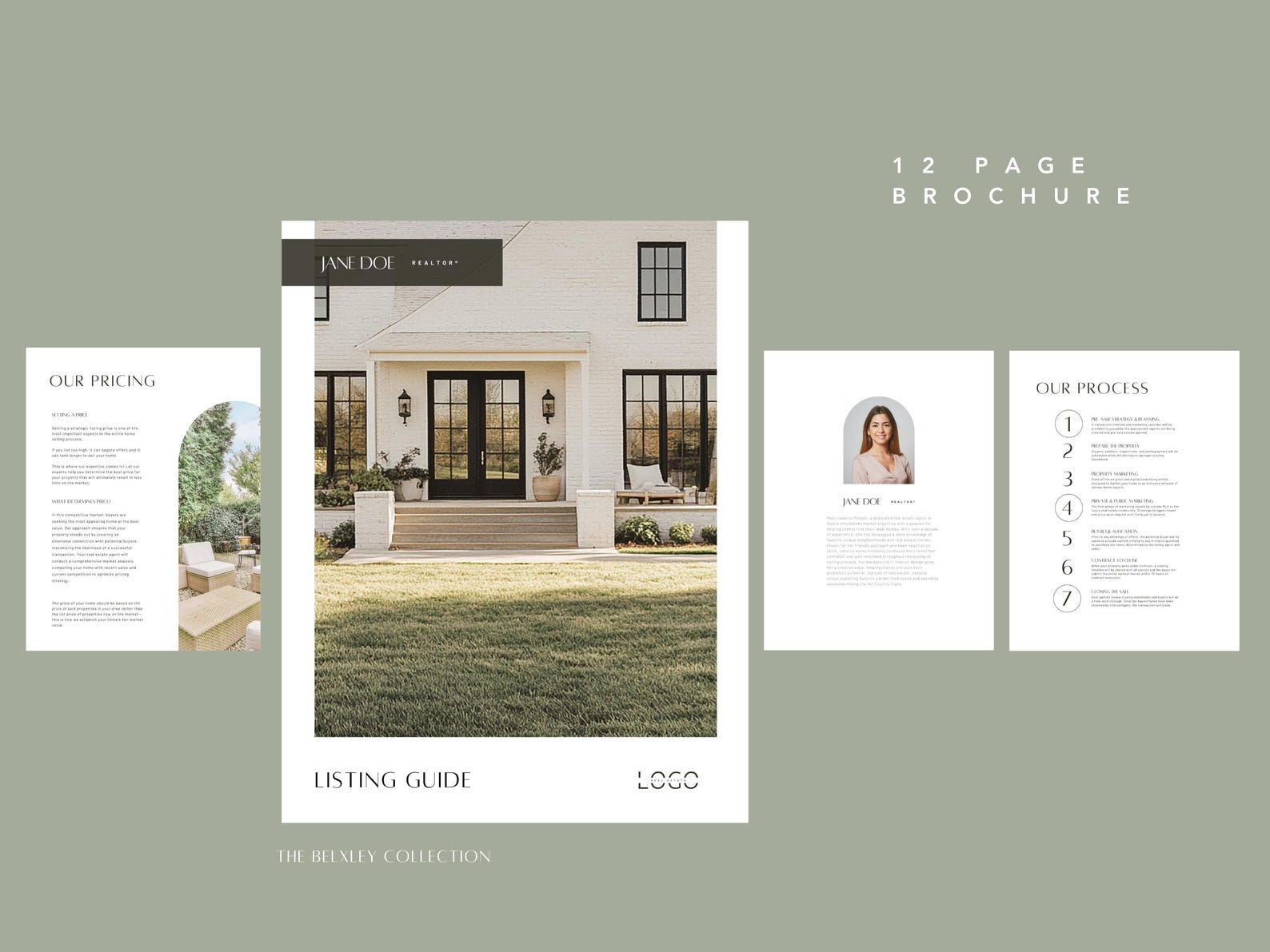 Modern Real Estate Listing Guide: Editable Seller's Template - Etsy