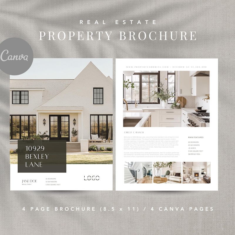 Canva Brochure Design - Etsy