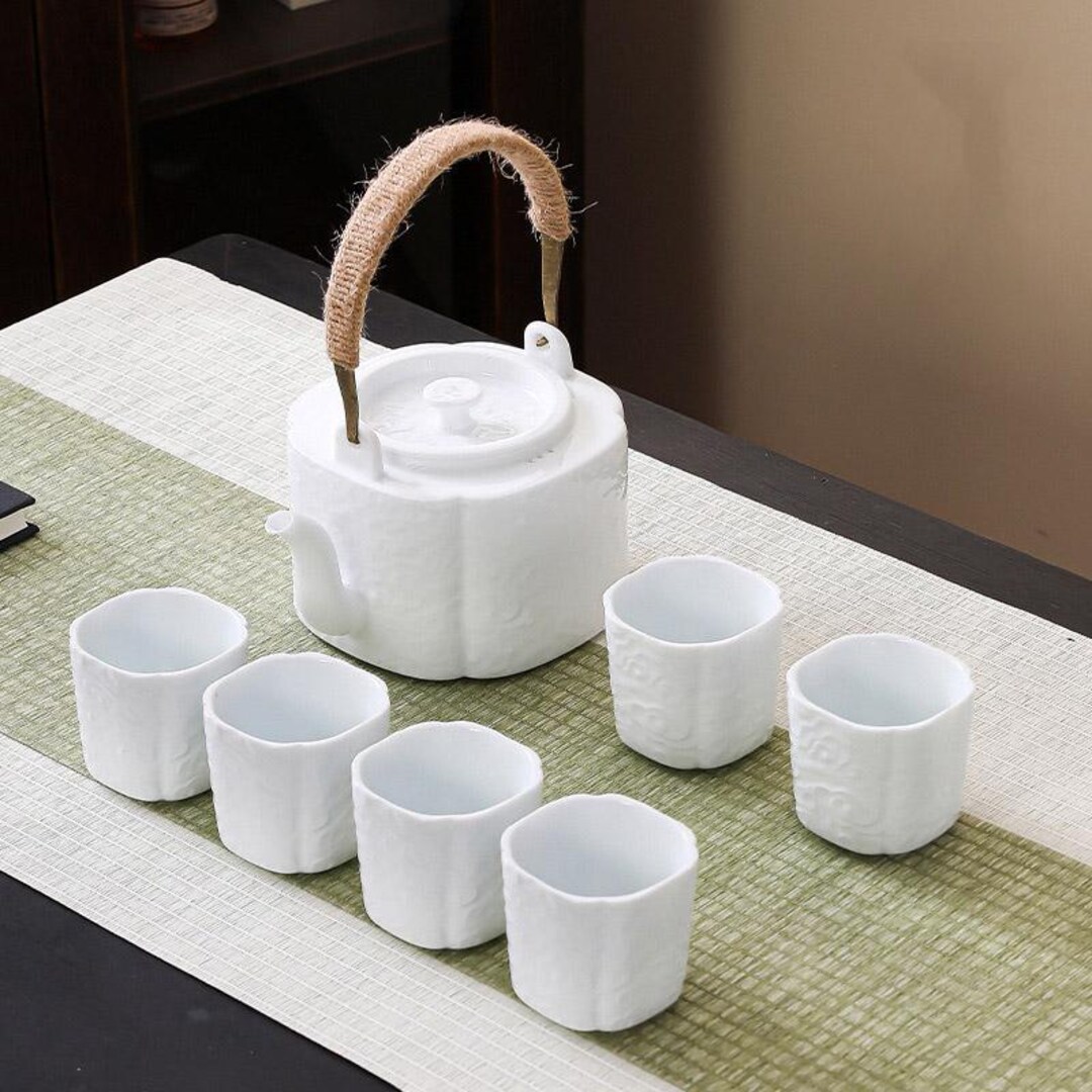 Japanese Ceramic Tea Sets, Vintage Tea Sets, 1 Pot 6 Cups Tea Sets ...