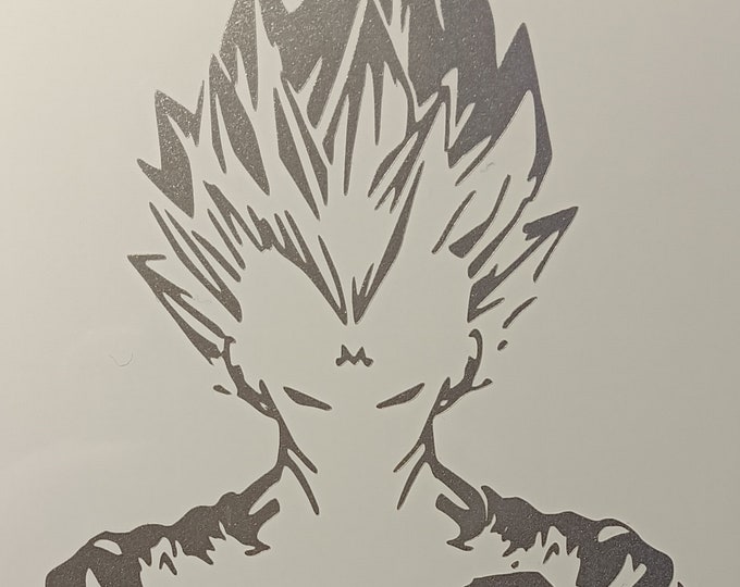 Vinyl Decal Goku Vs Vegeta Stare - Etsy