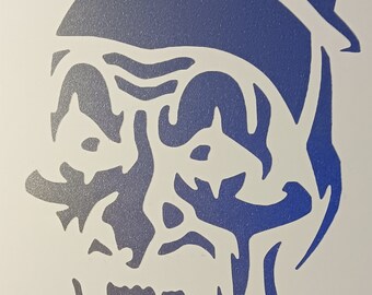 2016 Slasher Horror Movie Terrifier Art the Clown Face Adhesive Vinyl ...