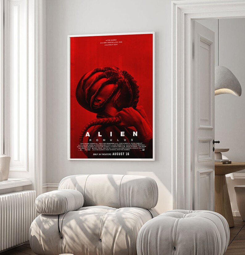 Alien Romulus Movie Poster, Home Decor, Poster Gift, Room Decor, Wall ...