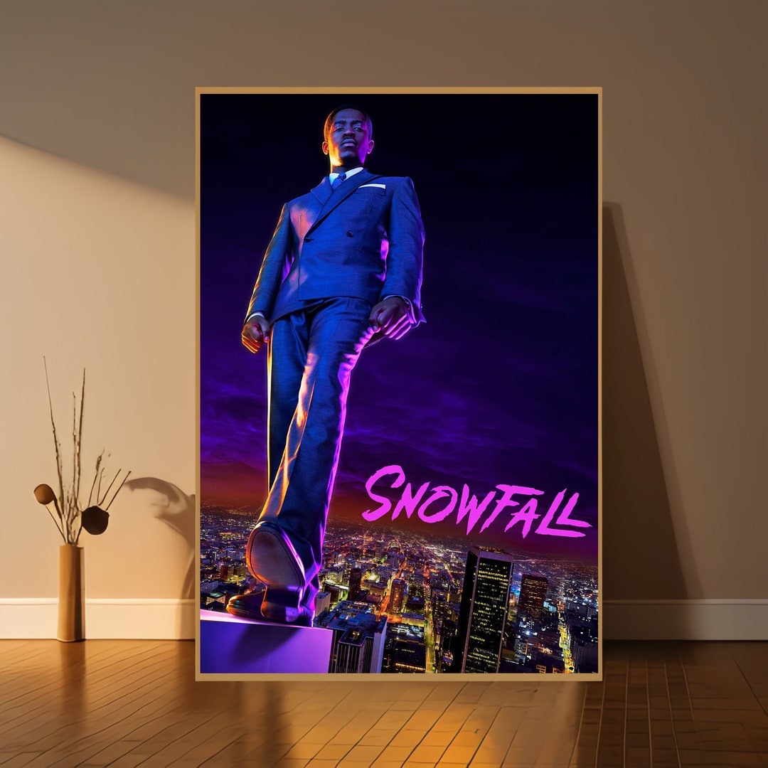 Snowfall Movie Poster,home Decor,poster Gift,room Decor,wall Art,art ...