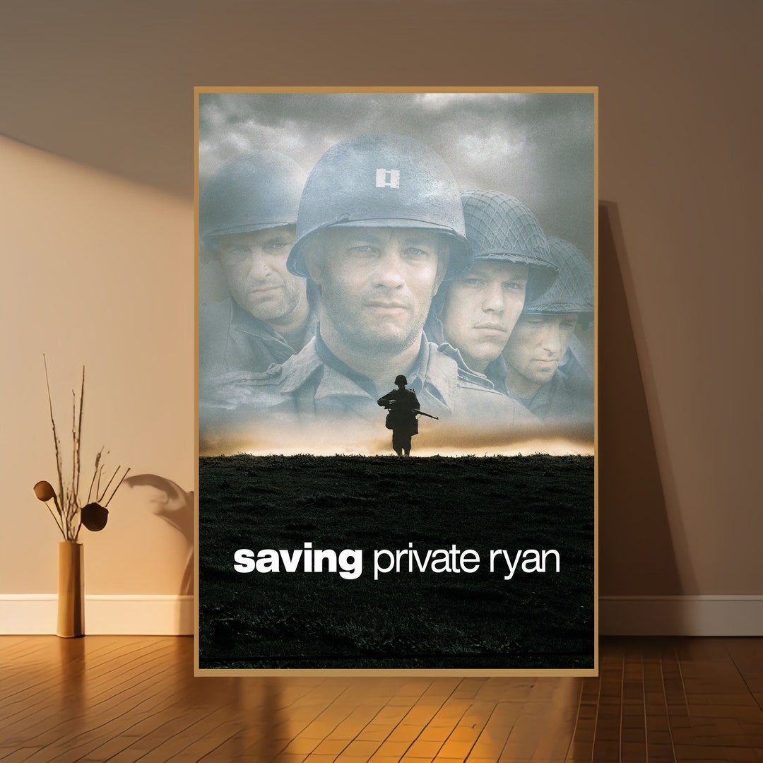 Saving Private Ryan Movie Poster,home Decor,poster Giftroom Decor,wall ...
