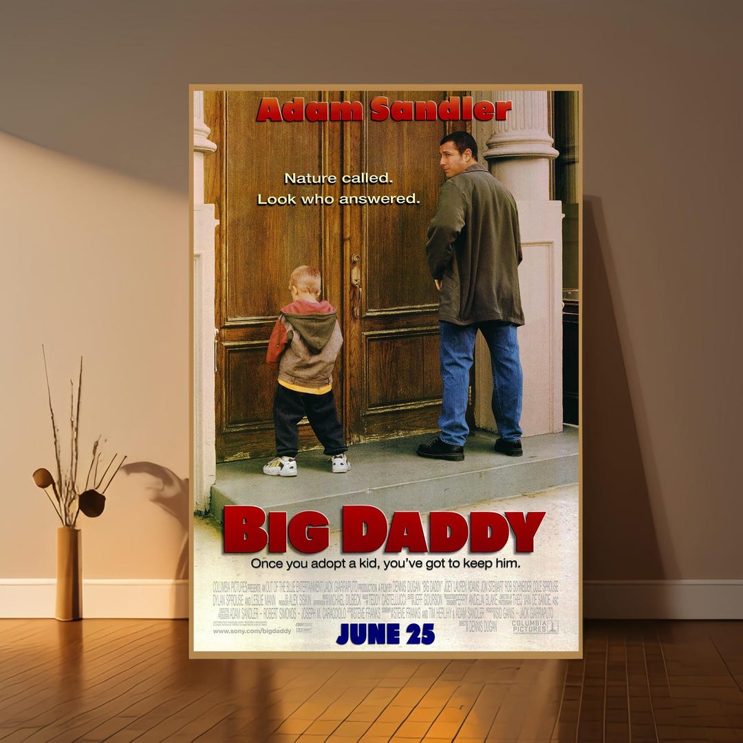 Big Daddy Movie Poster,home Decor,poster Giftroom Decor,wall Art - Etsy